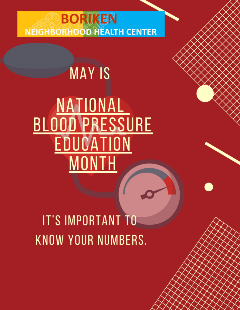 National Blood Pressure Month - Boriken Neighborhood Health Center