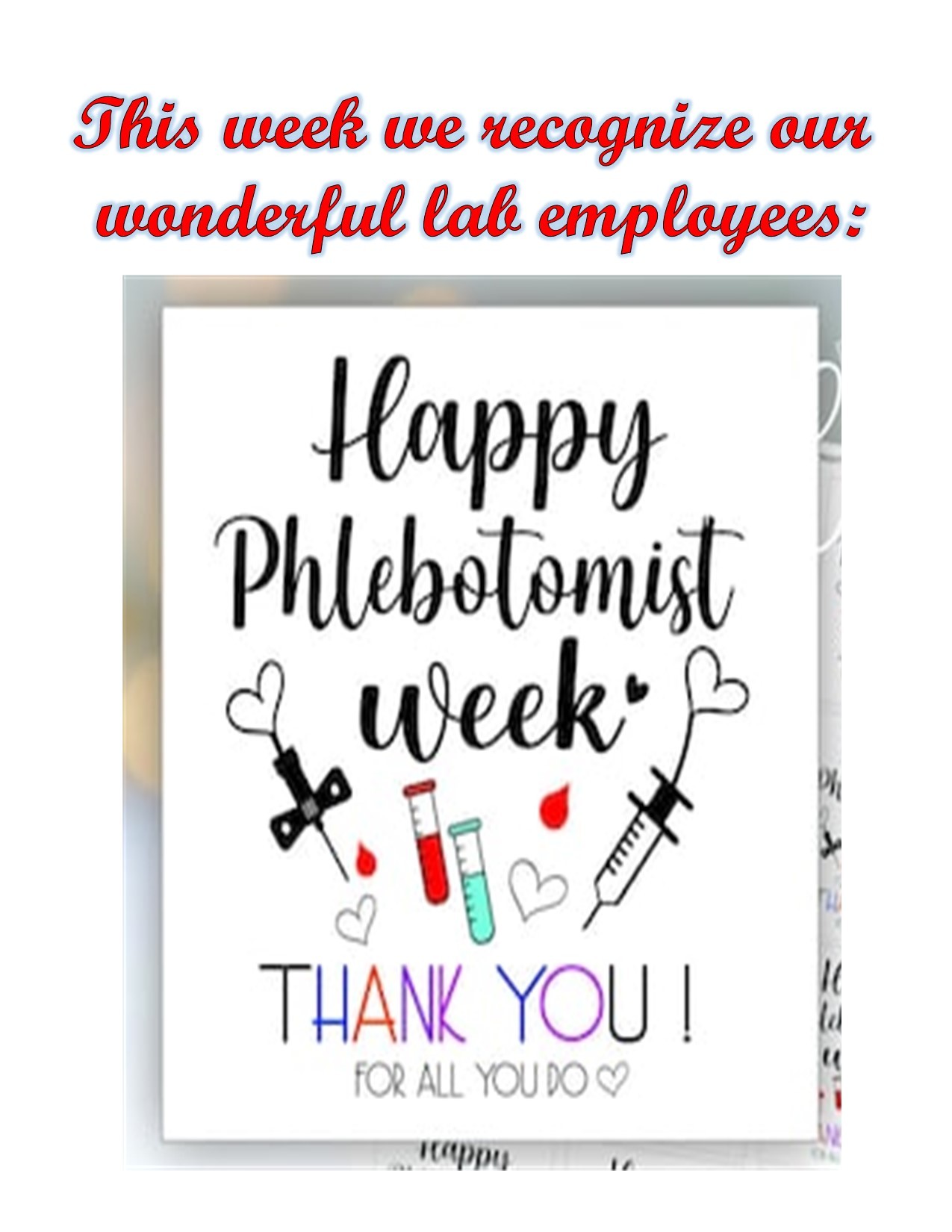 National Phlebotomist Week (2/10-2/14) - Boriken Neighborhood Health Center